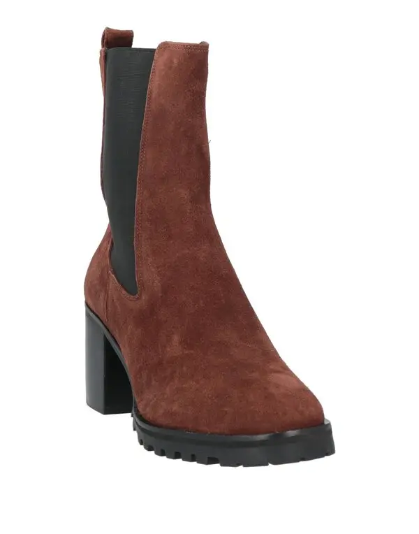 Cosmoparis Suede Ankle Boots - Brown