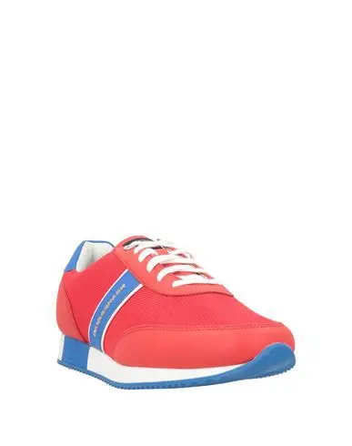 Paul & Shark Leather Sneakers - Red