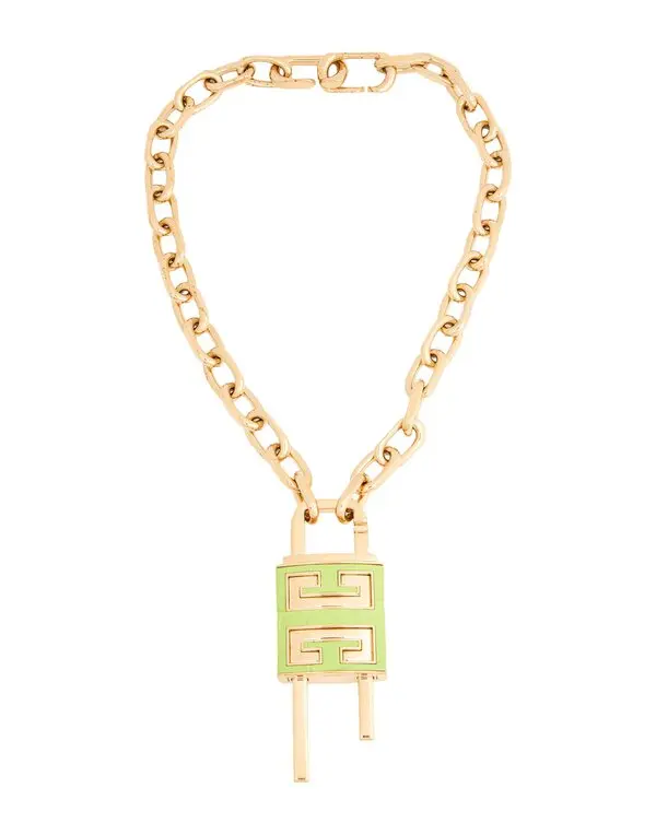 Givenchy Brass Pendant Necklace