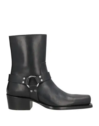 Dsquared2 Calfskin Boots With Strap Detailing