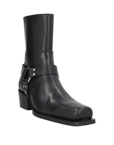 Dsquared2 Calfskin Boots With Strap Detailing