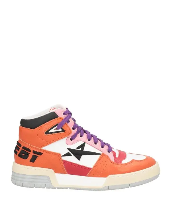 ANIYE BY Leather High-top Sneakers - Orange