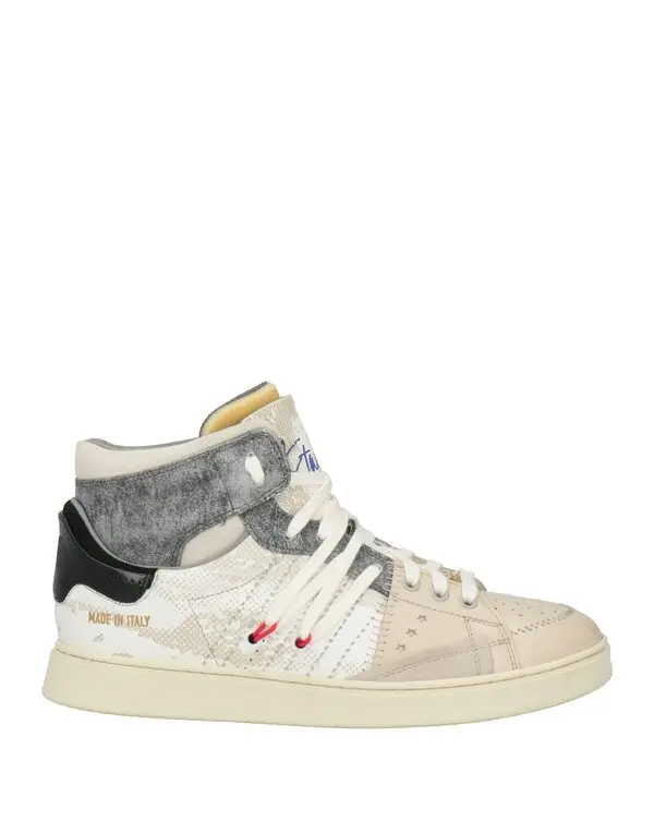 HIDNANDER Leather High-top Sneakers