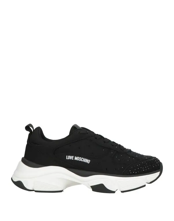Moschino Embellished Low Top Sneakers