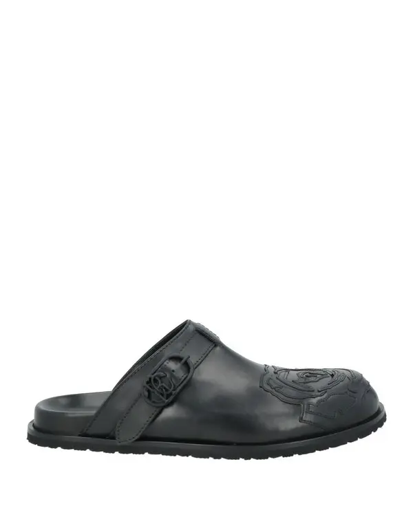 Roberto Cavalli Leather Clogs