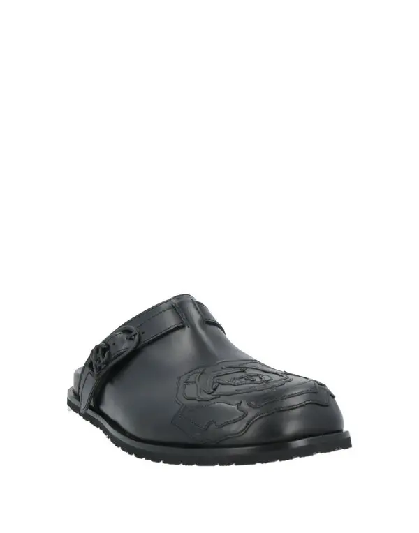 Roberto Cavalli Leather Clogs