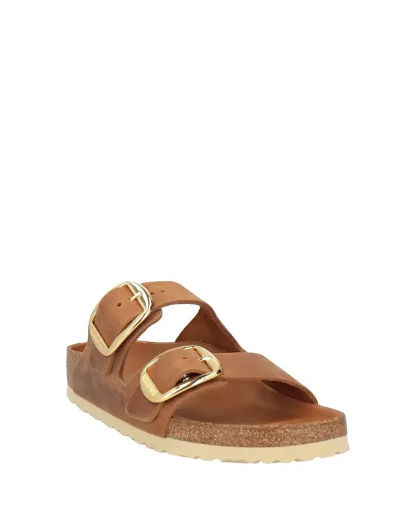 BIRKENSTOCK Leather Sandals With Buckle Fastening
