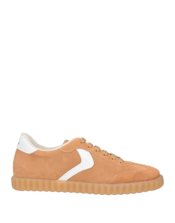 VOILE BLANCHE Leather Low-top Sneakers - Beige