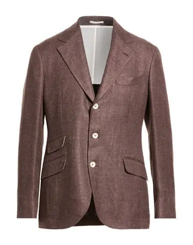 Brunello Cucinelli Blazer Size Linen, Wool, Silk - Brown