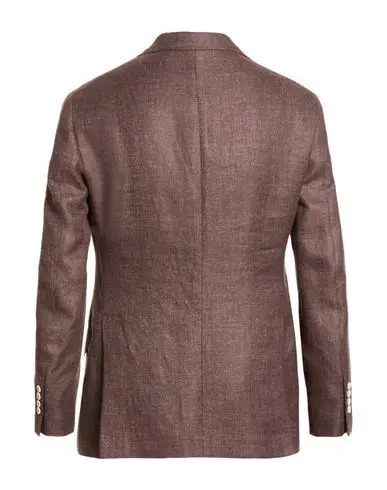 Brunello Cucinelli Blazer Size Linen, Wool, Silk - Brown