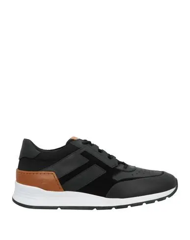 TOD'S Leather And Textile Sneakers - Black