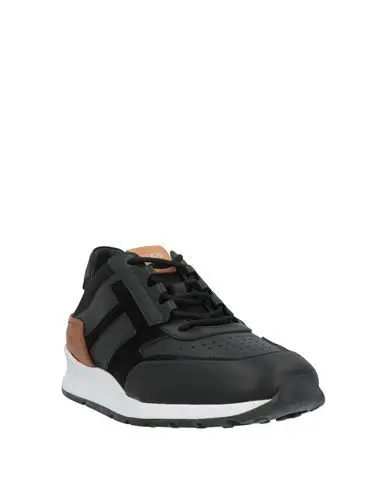 TOD'S Leather And Textile Sneakers - Black