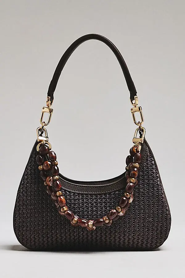 Dolce Vita Solen Shoulder Bag - Dark Brown