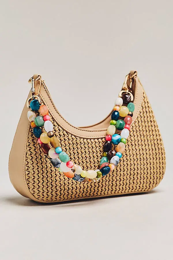 Dolce Vita Solen Shoulder Bag - Natural