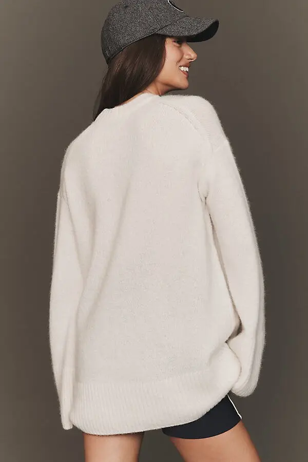 Sweaty Betty Pinnacle Wool Blend Crew-neck Sweater