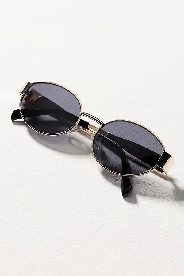 EYEKING Oval Sunglasses - Gold
