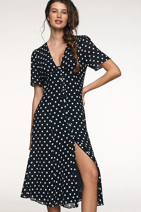 blue pattern bridesmaid dress Wedtrend Women Long Bridesmaid Dress Blue Floral Print A Line Off the  Shoulder Party Dress  WEDTREND