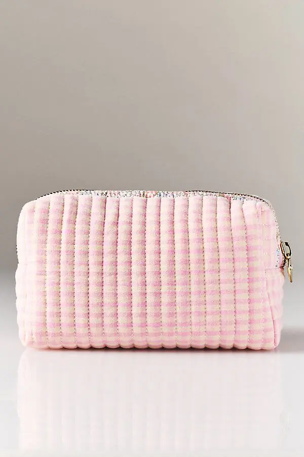 Stoney Clover Lane Small Pouch - Rose Gingham