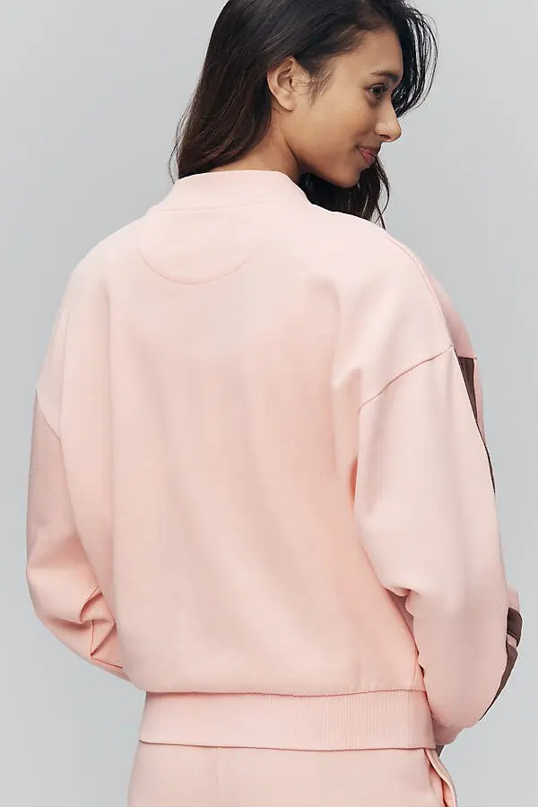 ARAMINTA JAMES High-neck Logo Sweater