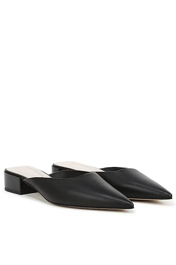 Franco Sarto A-bennet Pointed-toe Mules - Black