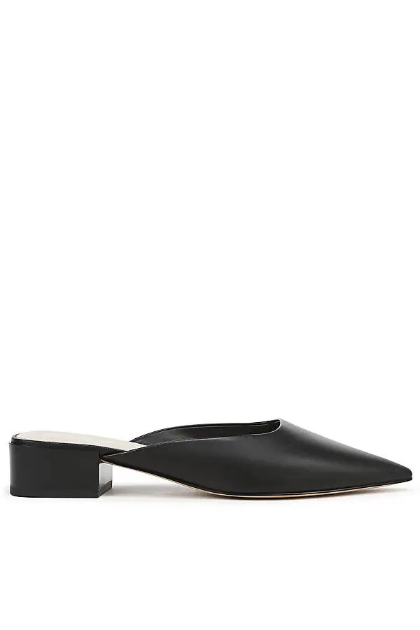 Franco Sarto A-bennet Pointed-toe Mules - Black