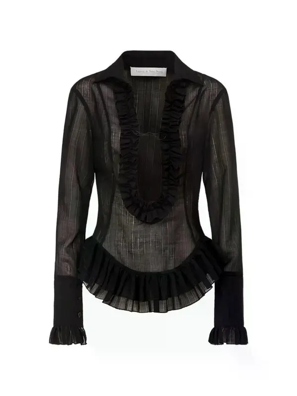 LUDOVIC DE SAINT SERNIN Duchesse Ruffled Shirt