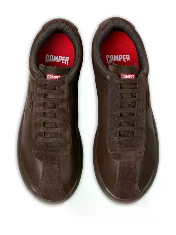 Camper Pelotas Xl Leather Sneakers - Brown