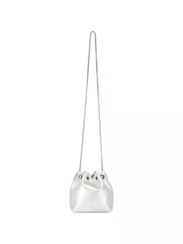 JIMMY CHOO Bon Bons Bucket Bag - Silver