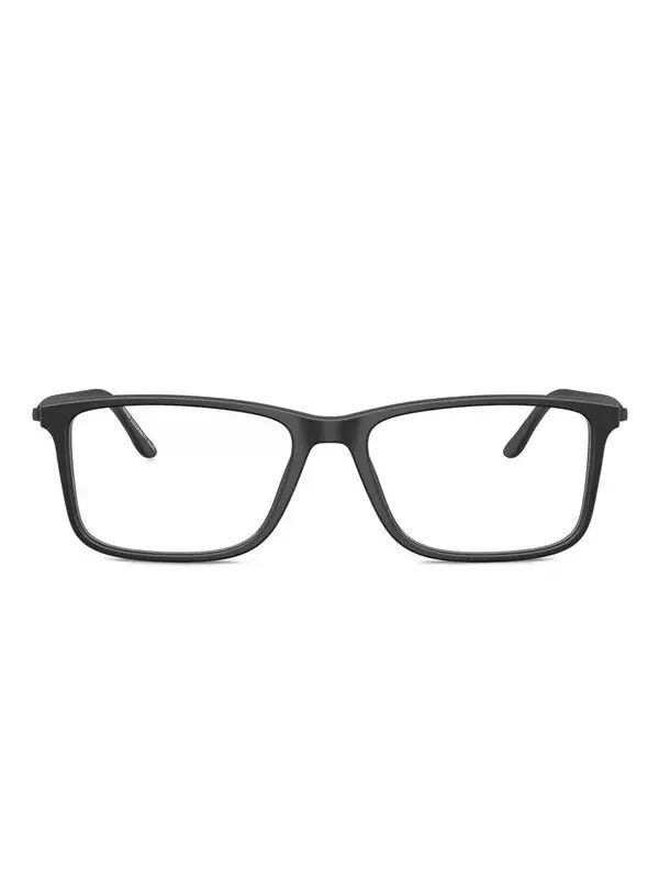 Giorgio Armani Square-frame Glasses - Black