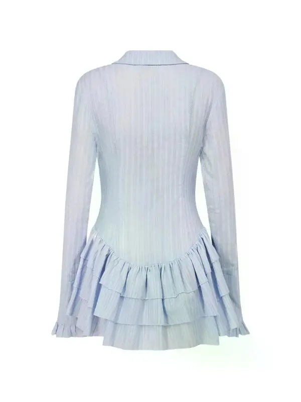 LUDOVIC DE SAINT SERNIN Dolce Ruffled Mini Dress