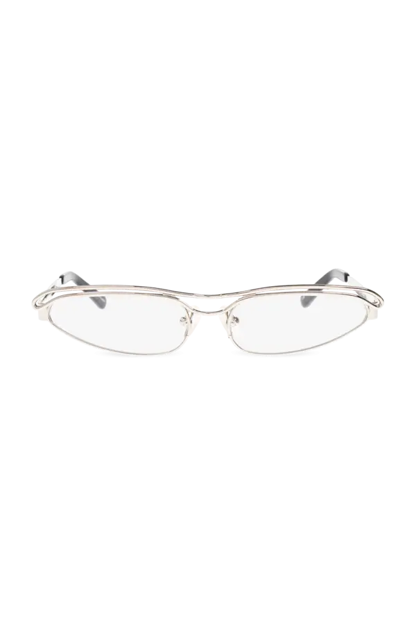 Attico Tone Steel Frame Glasses - Silver