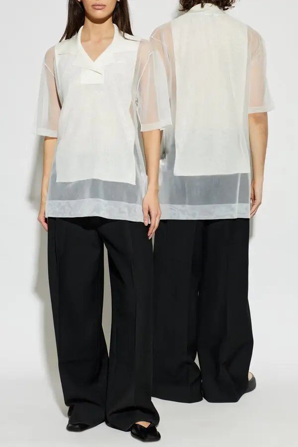 ENTIRE STUDIOS Wool Palazzo Trousers