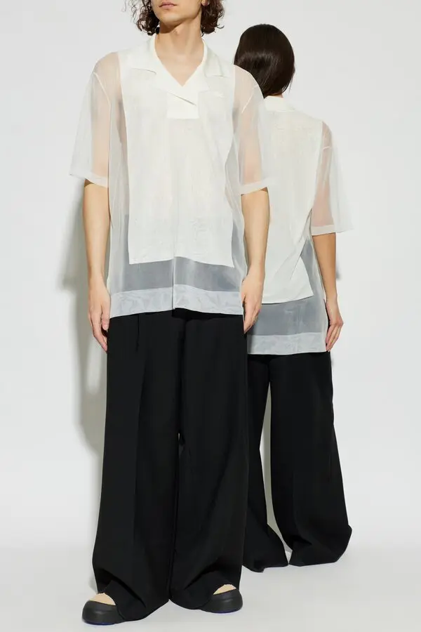 ENTIRE STUDIOS Wool Palazzo Trousers