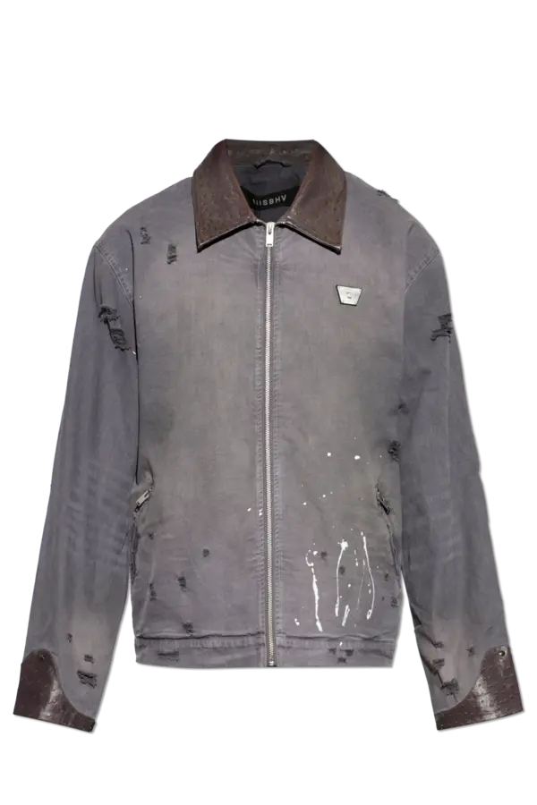 MISBHV Vintage-effect Jacket - Grey