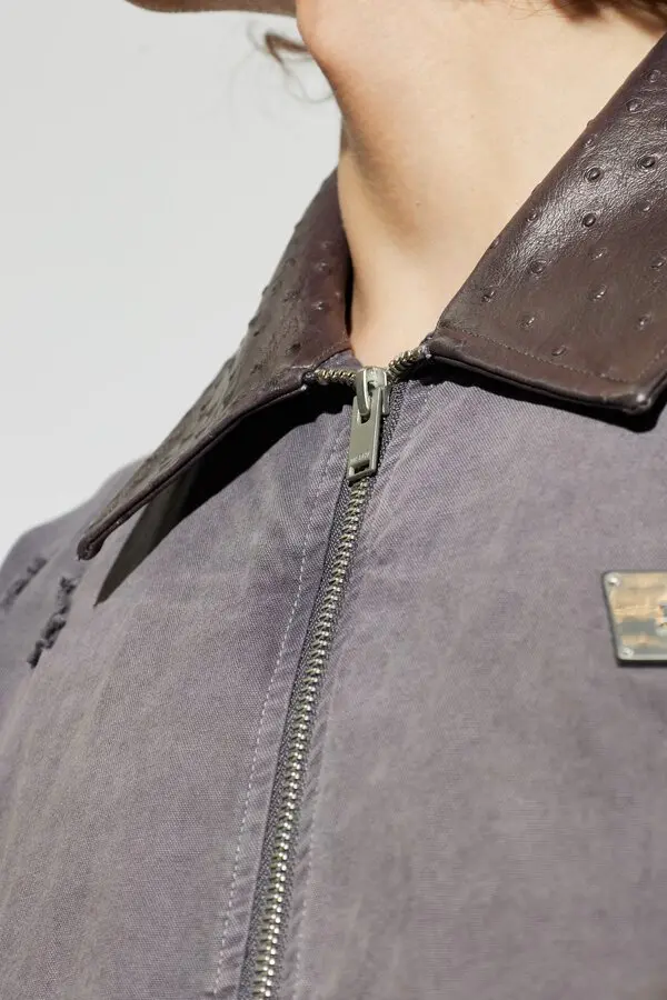 MISBHV Vintage-effect Jacket - Grey