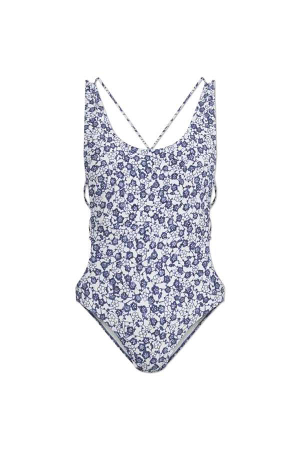 Isabel Marant Tenisia One-piece Swimsuit - Blue