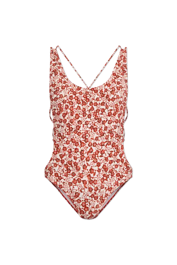 Isabel Marant Tenisia One-piece Swimsuit - Red