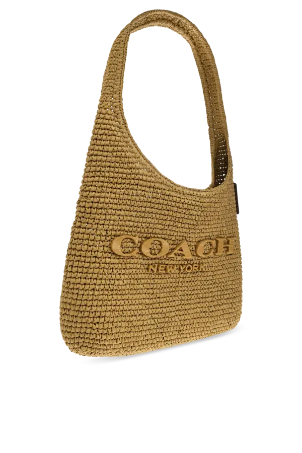 COACH Woven Shoulder Bag