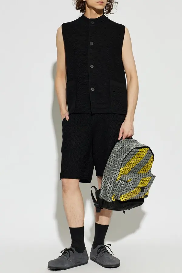 Issey Miyake Vest With Pockets - Black