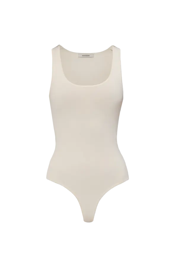 ENTIRE STUDIOS Sleeveless Bodysuit - Cream