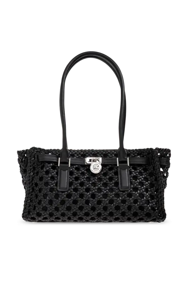 Michael Kors Hamilton Moderne Shoulder Bag - Black