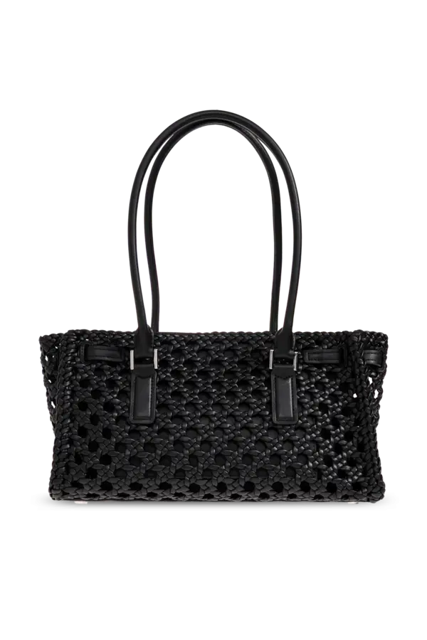 Michael Kors Hamilton Moderne Shoulder Bag - Black