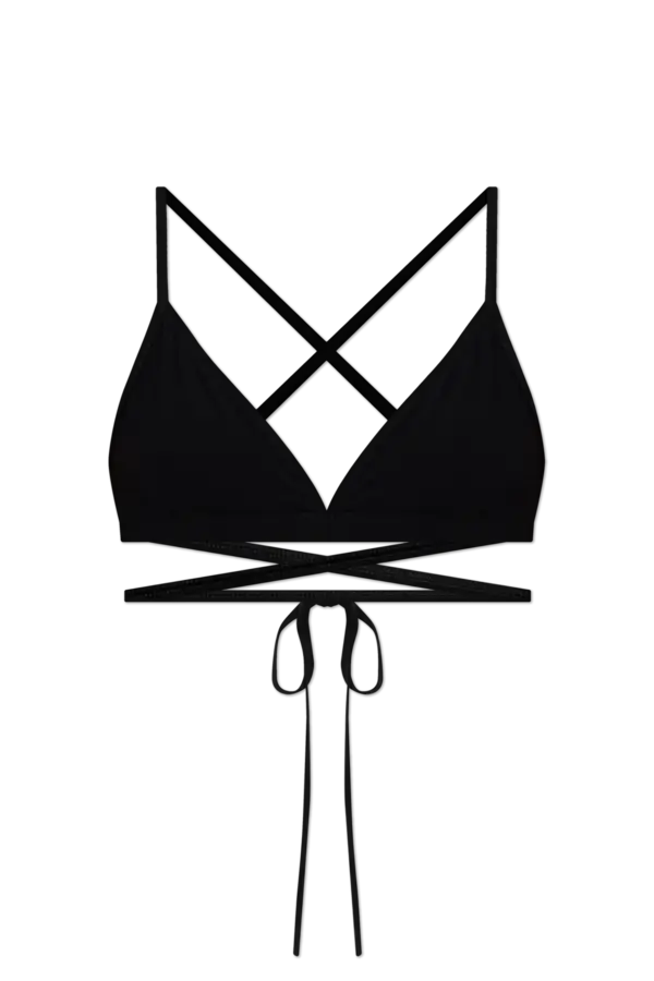 Isabel Marant Solange Bikini Top - Black