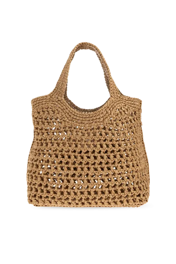 TOD’S Hand-woven Raffia Handbag