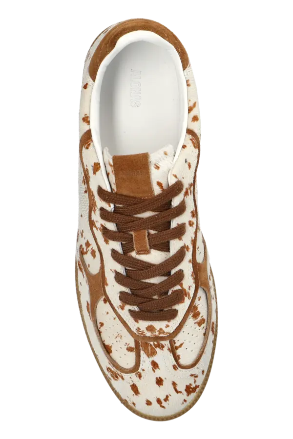 ALOHAS Rife' Leather Sneakers - Cream