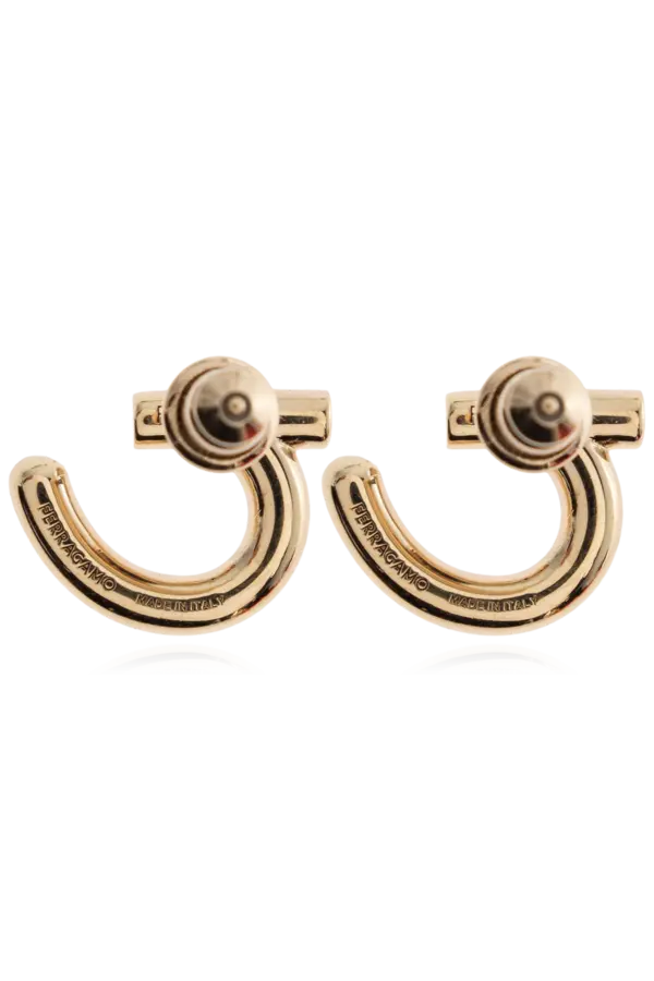 FERRAGAMO Earrings With Shimmering Crystals