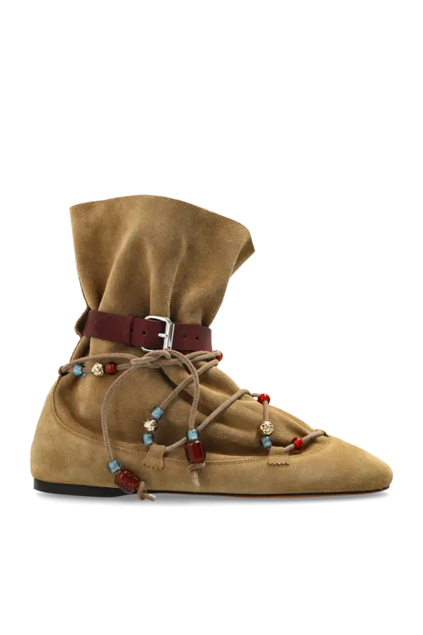 Isabel Marant Étoile Letiz Suede Ankle Boots - Brown