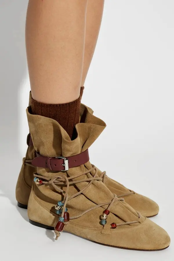 Isabel Marant Étoile Letiz Suede Ankle Boots - Brown