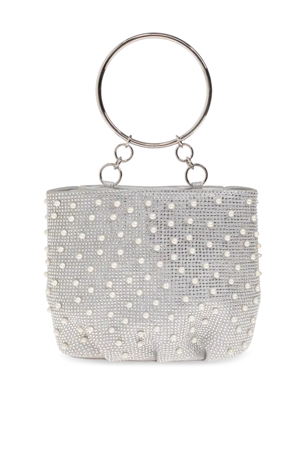 Rodo Handbag With Pearl And Mesh Detailing