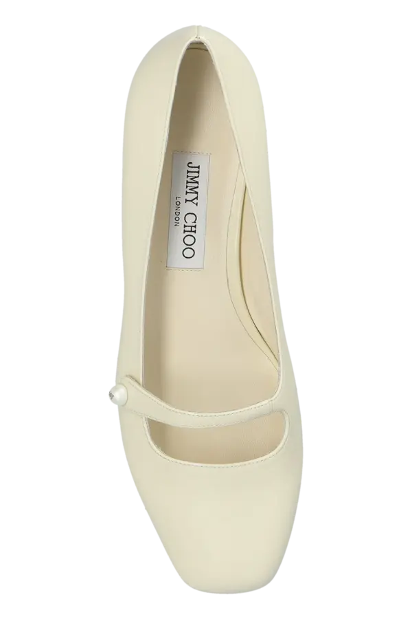 JIMMY CHOO Elisa Heeled Shoes - Cream